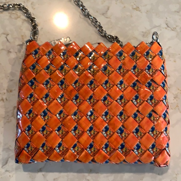 Bags | Gum Wrapper Purse Euc | Poshmark